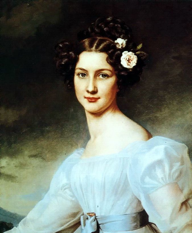 19世纪德国宫廷画家Joseph Karl Stieler肖像画作品欣赏