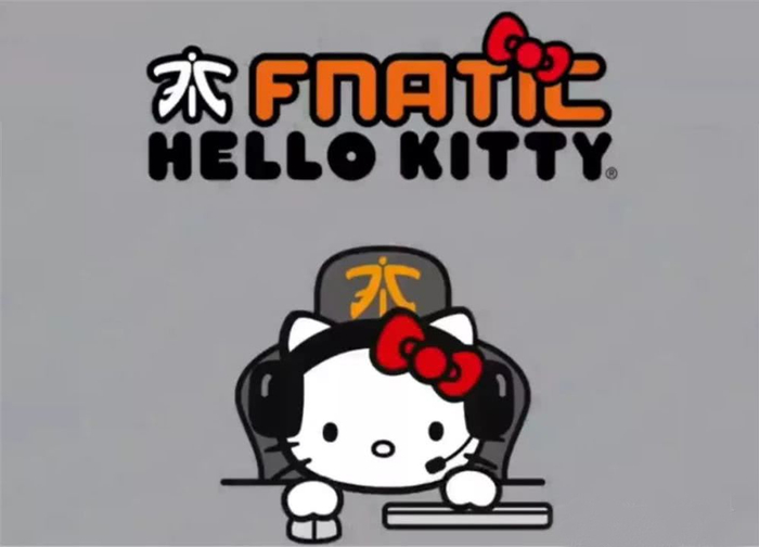 用可爱驰骋赛场，欧洲电竞豪门宣布与Hello Kitty成为合作伙伴