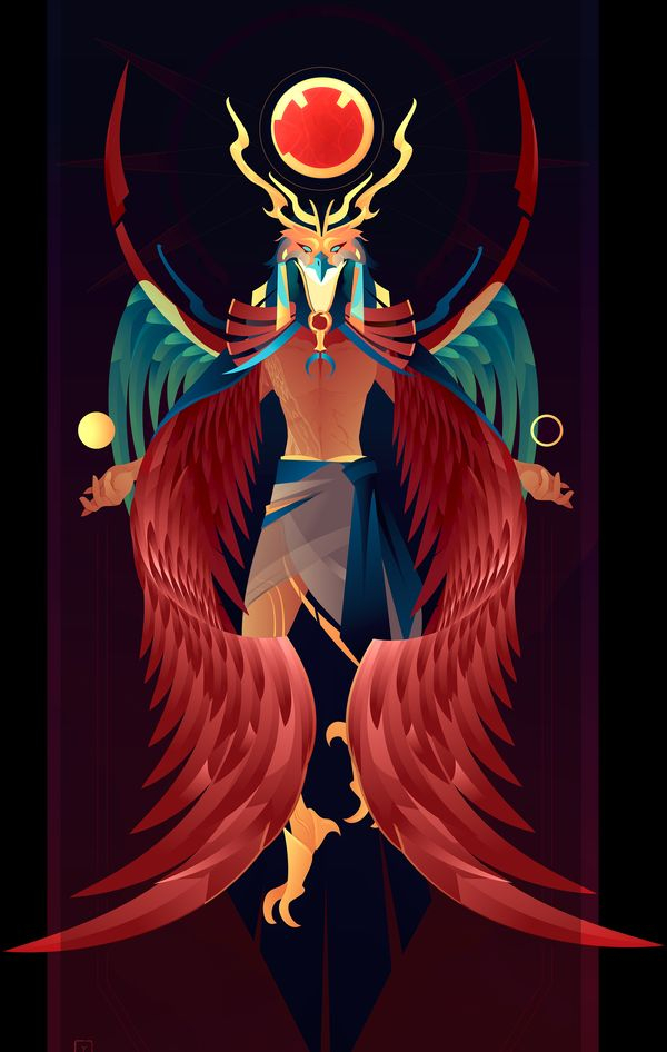 画师yliade作品欣赏：充满了迷幻的异域风彩|迷幻|异域|画师_新浪新闻