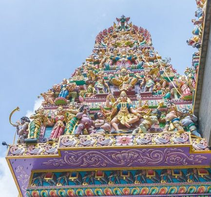 「新加坡的世界文化」国家古迹“马里安曼兴都庙”