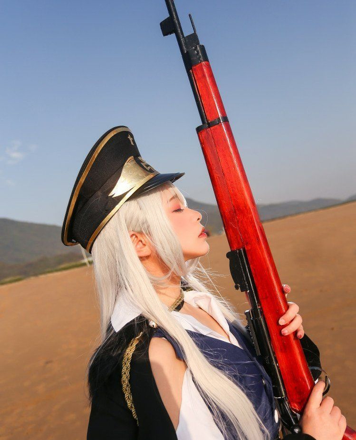 少女前线COS：指挥官，毛瑟98K报到，让我来为您扫除前方的障碍