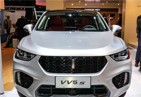 WEY VV5非常时尚的造型，出色的设计理念