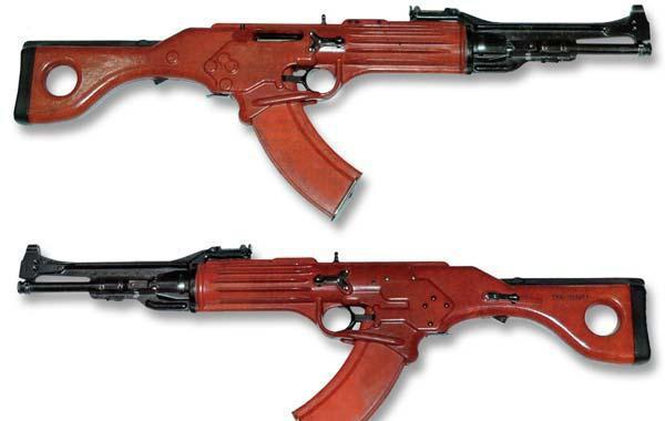 最早的无托步枪之一，AK47竞争对手之一，最终因外形诡异而落马