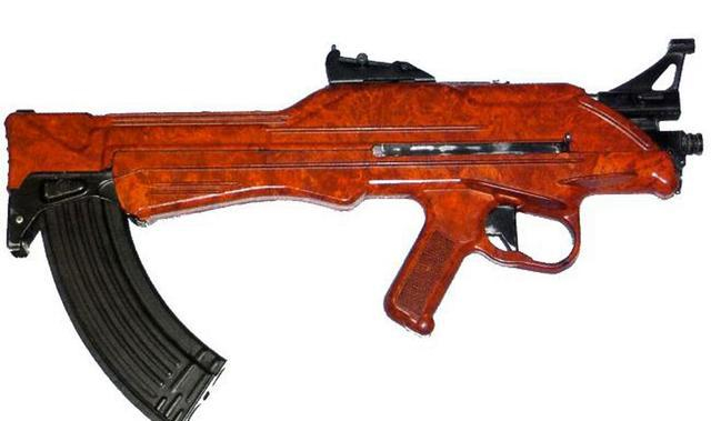 最早的无托步枪之一，AK47竞争对手之一，最终因外形诡异而落马