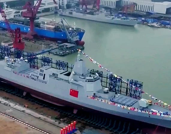 055内部构造首曝光，舱内布局大变样，此种结构独一无二|舰员们|驱逐舰|战舰|布局|通风_新浪新闻