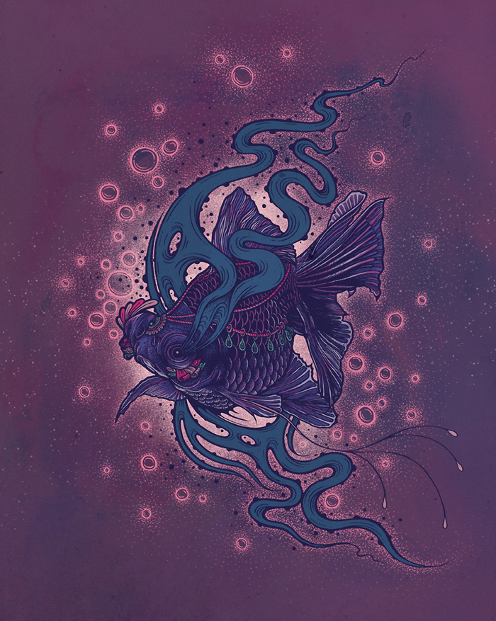 Digital Art Drawing Illustration数码艺术 绘图 插画__财经头条