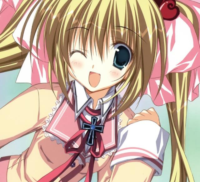 二次元动漫图片丨把最美的笑容献给身边所有的朋友！|二次元|笑容|大头贴_新浪新闻