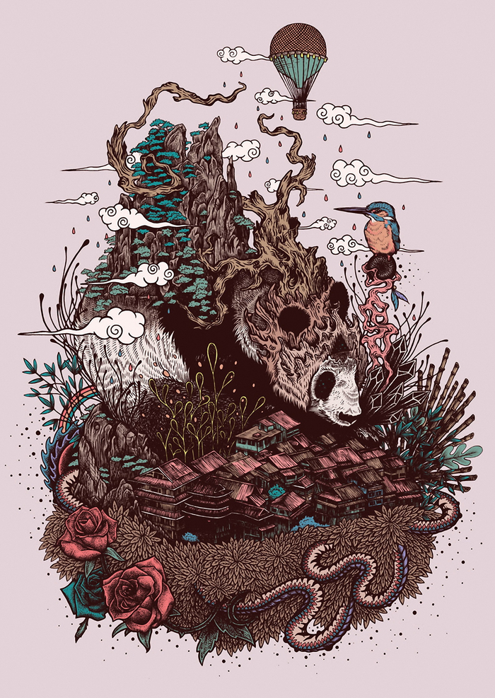 Digital Art Drawing Illustration数码艺术 绘图 插画__财经头条