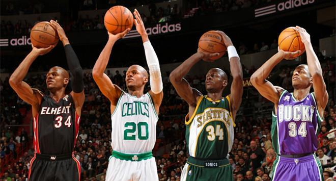 80后眼中最热血的NBA, 致敬最传奇的10大球星。