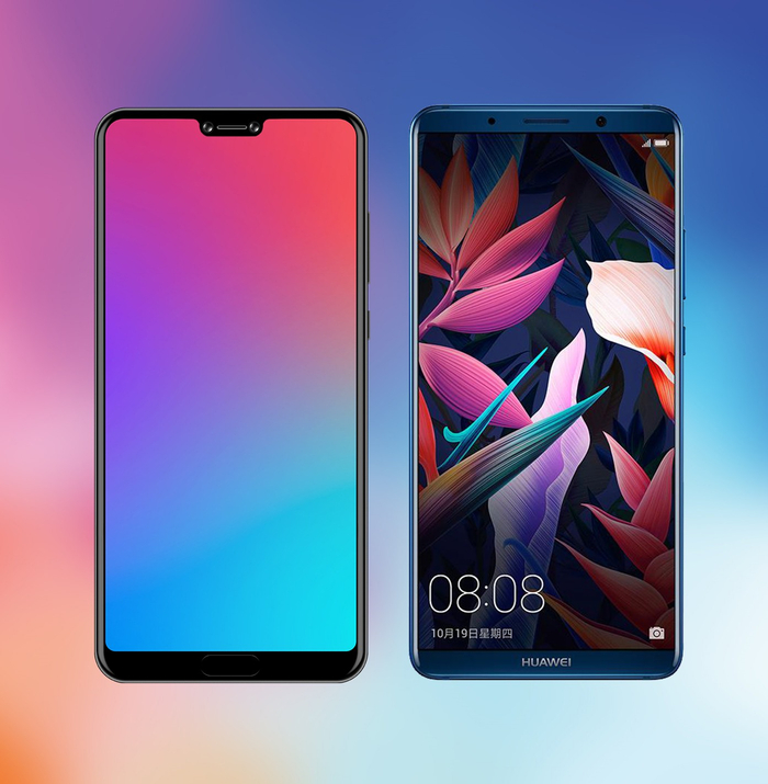 异形全面屏！概念版华为P20Pro，对比华为Mate10Pro