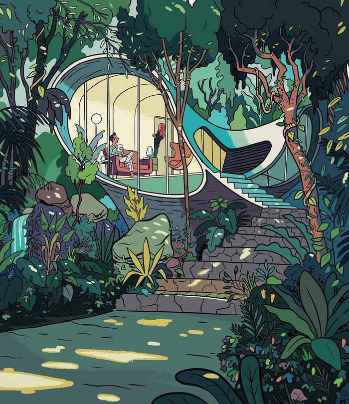 Steve Scott是一位来自伦敦的商业插画家|插画家|复古|未来主义_新浪新闻