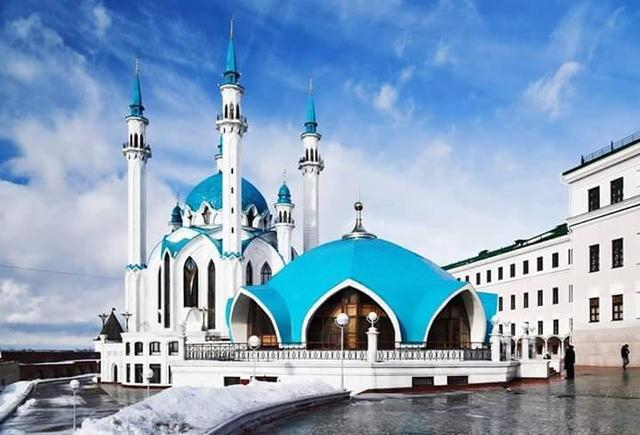 库尔沙里夫清真寺——俄罗斯最美清真寺