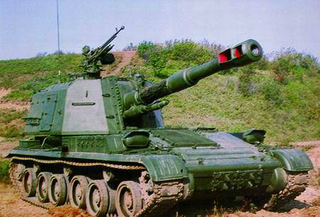这是中国第一代大口径自行炮，是我国军师级别部队主要装备之一