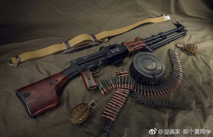 中国军迷非常熟悉的轻机枪：RPD|轻机枪|苏军|格加廖夫