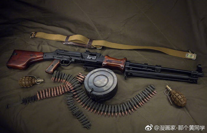 中国军迷非常熟悉的轻机枪：RPD|轻机枪|苏军|格加廖夫