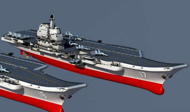 002航母即将海试之际，美媒曝光中国004型航母建造计划，有一惊喜|国产航母|航母|航空母舰_新浪新闻