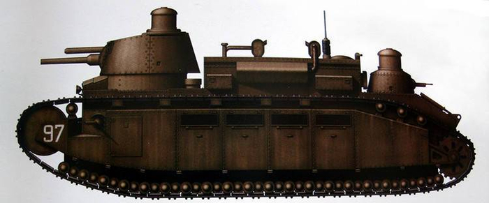 生不逢时的FCM 2C重型坦克，名符其实的"陆地战列舰"