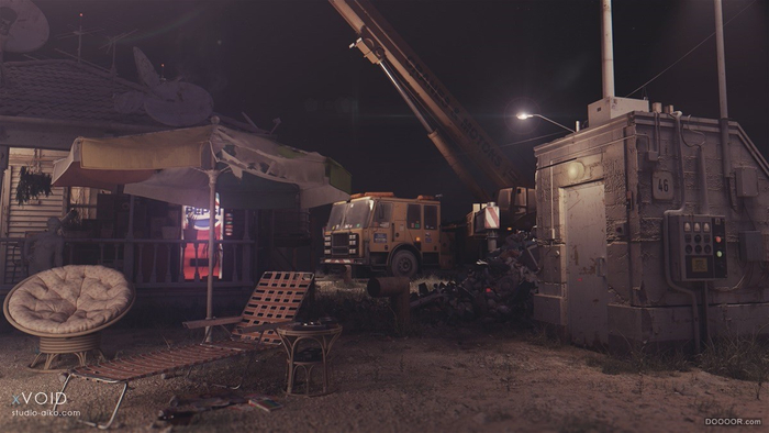 xVOID 超逼真 3D 场景设计渲染