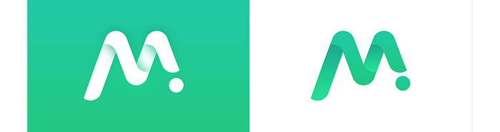 用PS来制作立体字母LOGO M设计教程