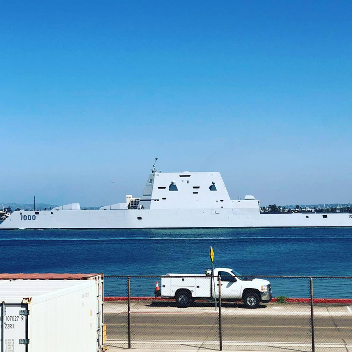 DDG-1000出海测试