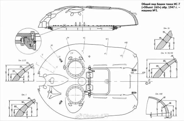 苏式坦克曾经的无敌神话，ИС-7（IS7）重型坦克