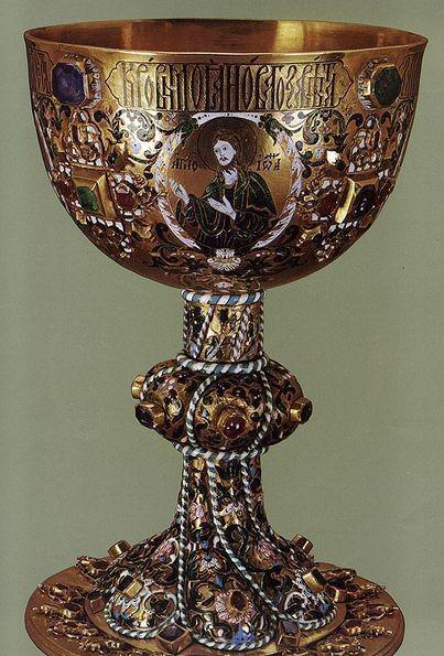 用圣杯 尽饮耶稣之血|圣杯|酒杯|基督教_新浪新闻