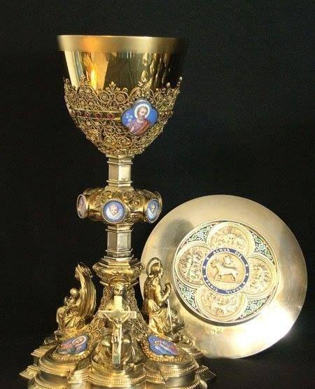 用圣杯 尽饮耶稣之血|圣杯|酒杯|基督教_新浪新闻