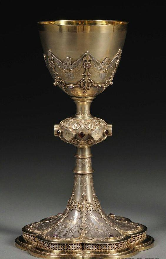 用圣杯 尽饮耶稣之血|圣杯|酒杯|基督教_新浪新闻