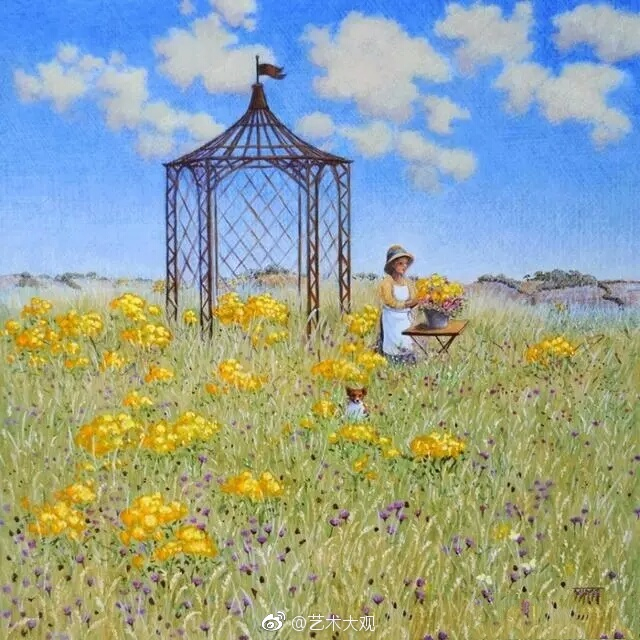 宁静生活 | 英国艺术家Marcelle Milo Gray插画作品集