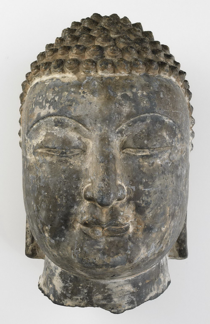 佛头，又见佛头：大量精美的佛头被人从佛像上凿下，流失海外。|博物馆|苏富比_新浪新闻