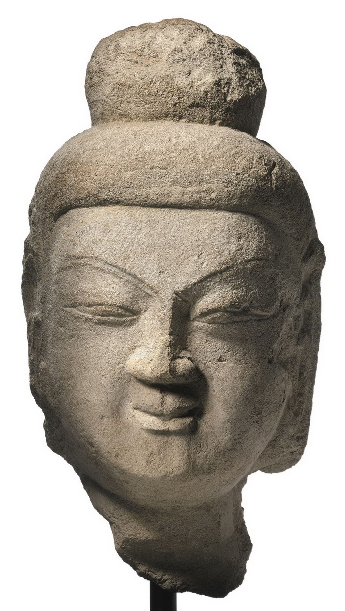 佛头，又见佛头：大量精美的佛头被人从佛像上凿下，流失海外。|博物馆|苏富比_新浪新闻