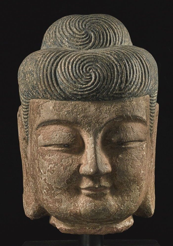 佛头，又见佛头：大量精美的佛头被人从佛像上凿下，流失海外。|博物馆|苏富比_新浪新闻