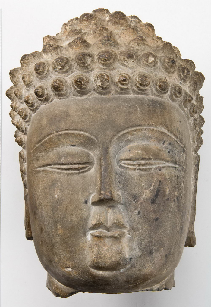 佛头，又见佛头：大量精美的佛头被人从佛像上凿下，流失海外。|博物馆|苏富比_新浪新闻