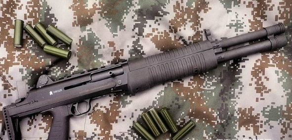 中国第一款军用霰弹枪