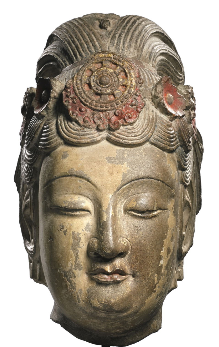 佛头，又见佛头：大量精美的佛头被人从佛像上凿下，流失海外。|博物馆|苏富比_新浪新闻