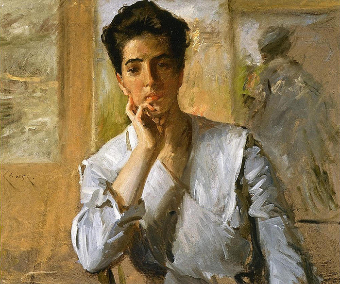 威廉·梅里特·切斯（William Merritt Chase）是一位才华横溢的观察者