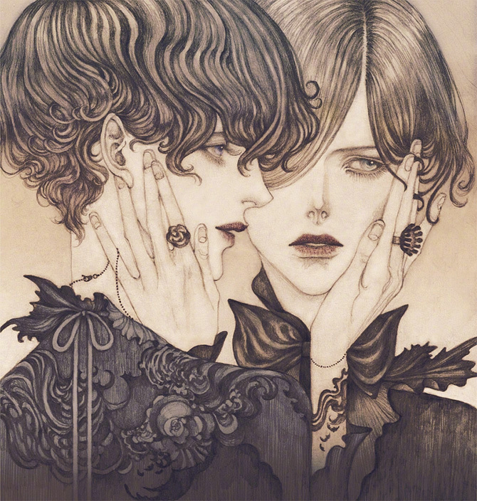 黑暗艺术灵感插图 / 韩国 Jinnn