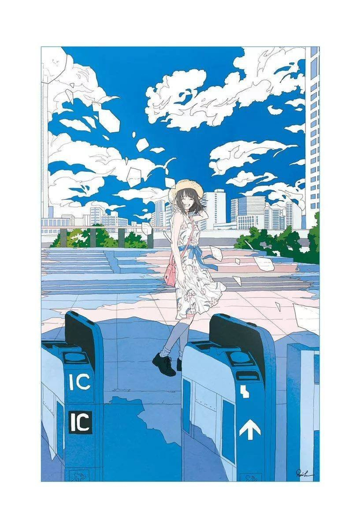 安静的蓝色系by Rei Kato (かとうれい）