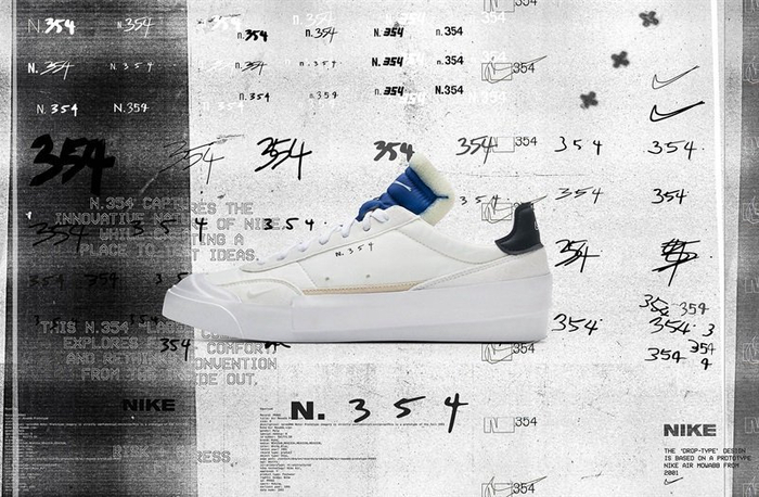 来自 @NIKE 概念产品线 N.354 的两双鞋款_新浪新闻