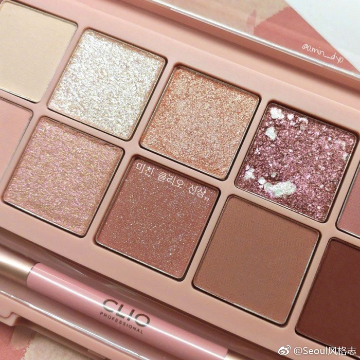clio初春即将推出的pro eye palette-simply pink