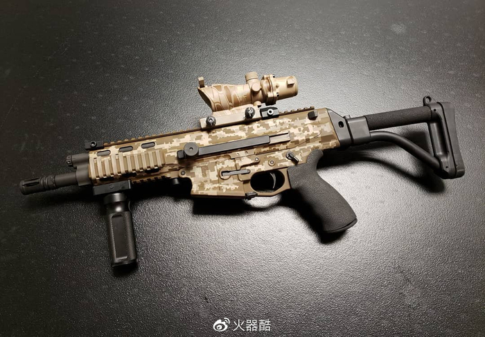 【模块化战斗步枪】robinson公司XCR美图|步枪|模块化_新浪新闻