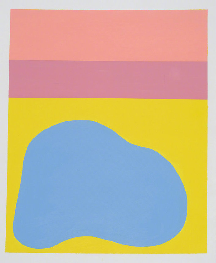 极简主义绘画与治愈系色彩， Jeanie Riddle|极简主义|绘画|色彩_新浪新闻