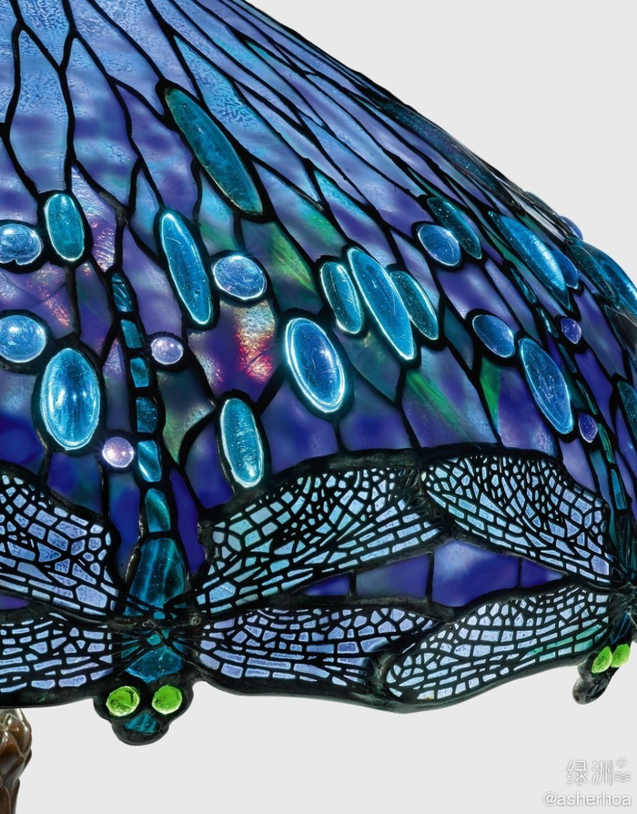 蜻蜓台灯 美国著名艺术家路易斯·康福特·蒂法尼（Louis Comfort Tiffa