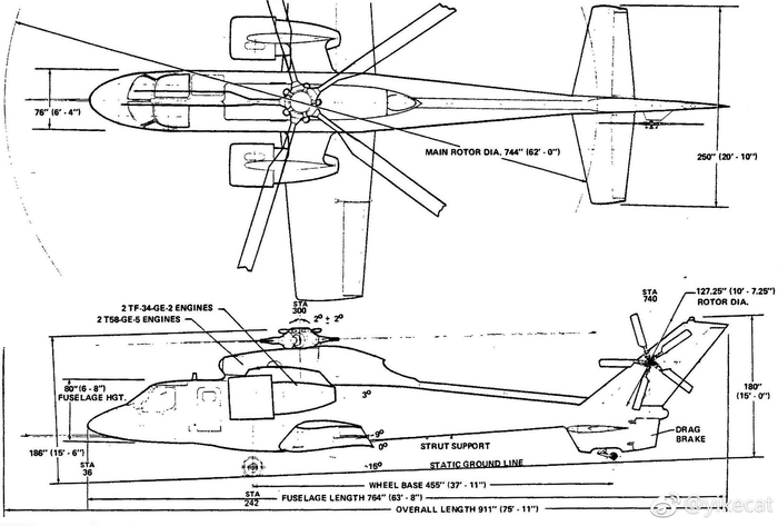 后传奇时代——Sikorsky S-72 RSRA“旋翼系统研究飞机”（一）_新浪新闻