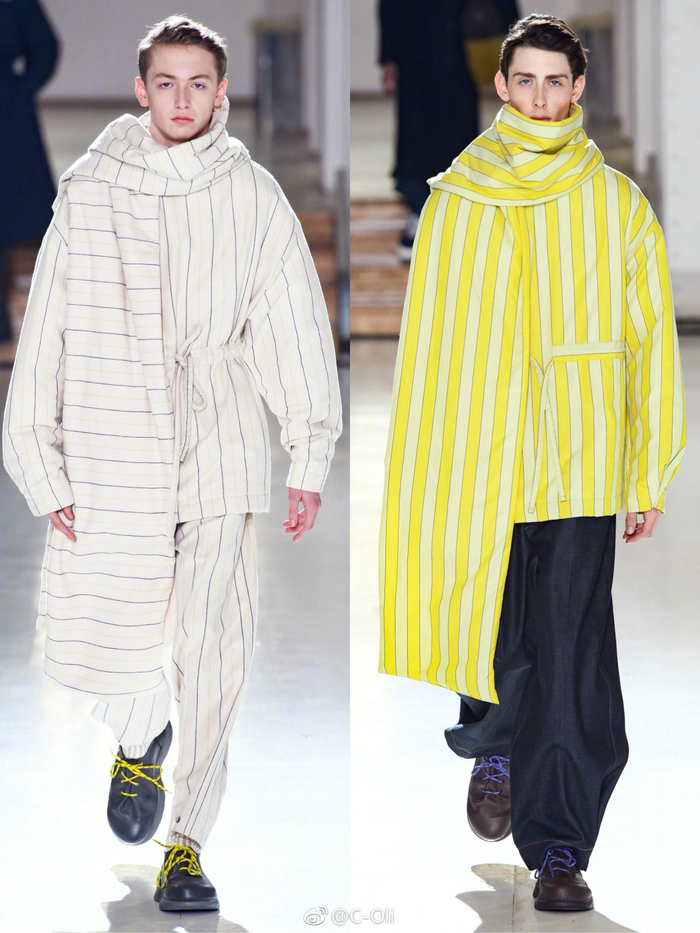 SUNNEI Menswear F/W 2019 || 由Loris Messina和Simone Rizzo一同