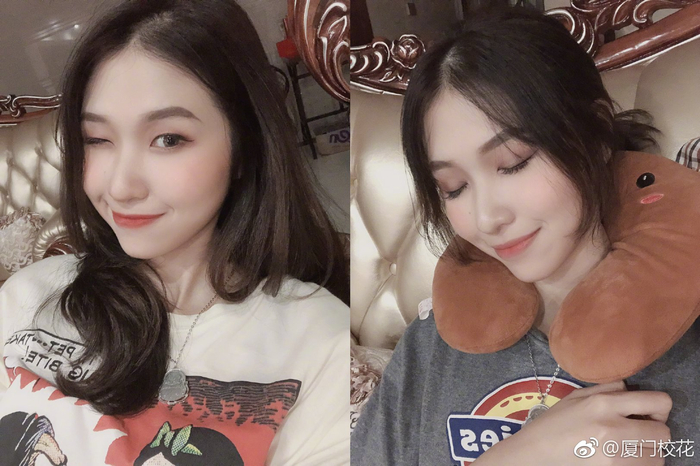 她叫吕思淇，98年，就读于厦门华厦学院，身高174cm，你觉得几分呢？