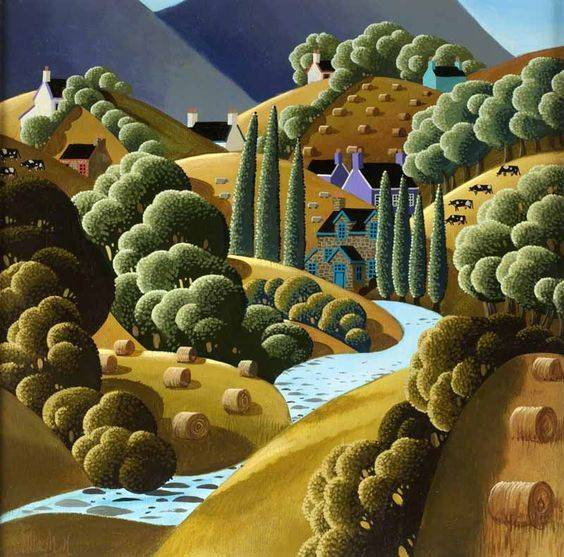 来自画家 George Callaghan 绘画作品www.callaghanprints.com