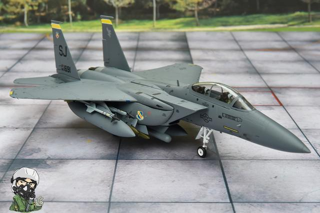 JC WINGS F-15E“攻击鹰”战斗机合金成品模型测评_新浪新闻
