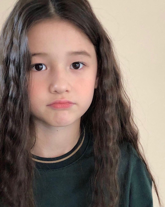 韩美混血，小妹妹的颜真的太治愈了！