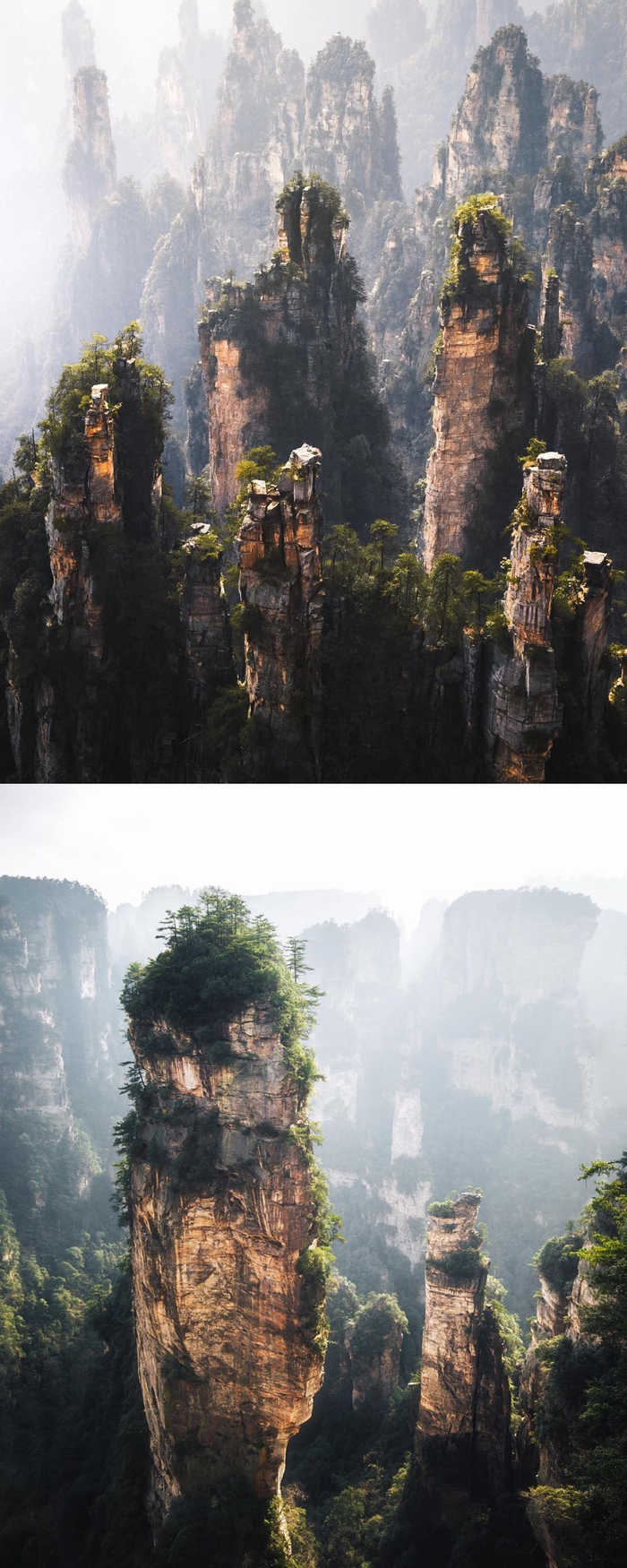 90后英国摄影师Jordan Hammond拍下的中国风景照。在他的镜头中